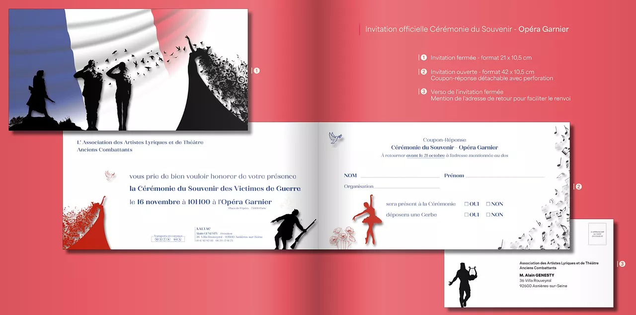 Invitation Cérémonie officielle par Juju_digital