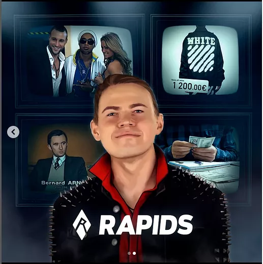 Portrait de bloguer franco-suisse "Rapids crew" par MichelleTS