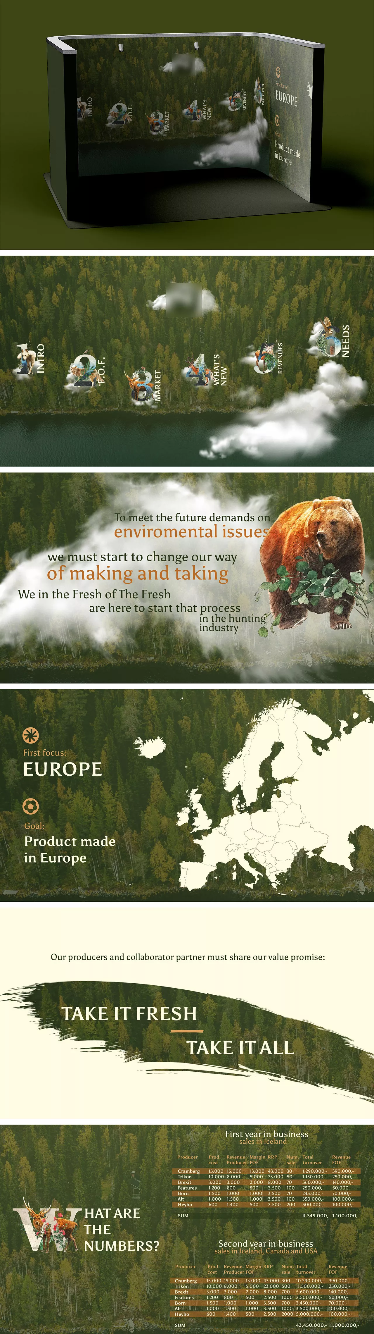 Conception d'un pitch deck pour un start-up par alexkiryutin