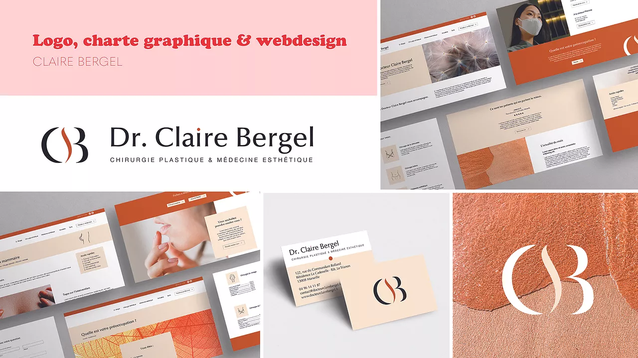 Logo, charte graphique & Webdesign par margaretdesign