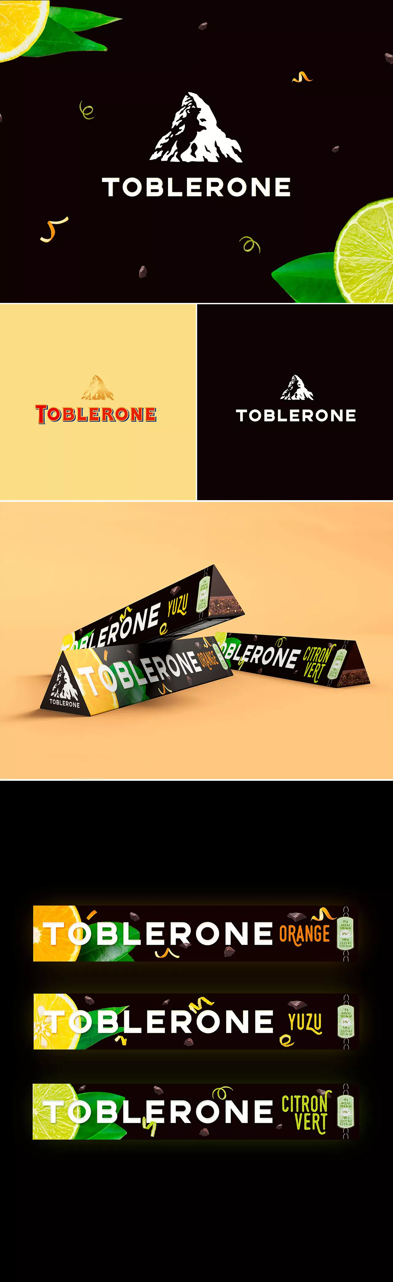 TOBLERONE - Refonte Packaging par Mo_Design