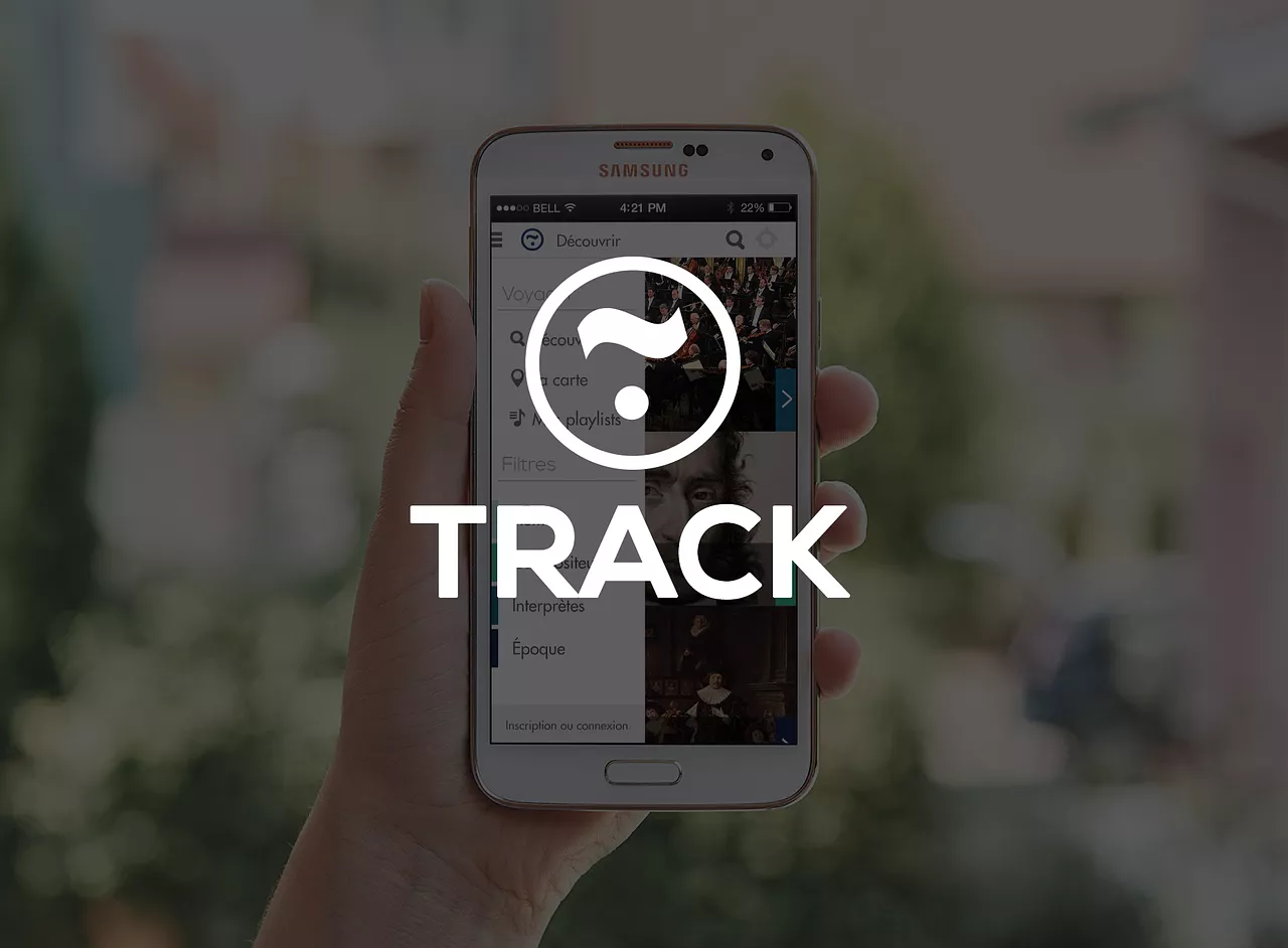 Track - Application mobile par nasrinolwenn