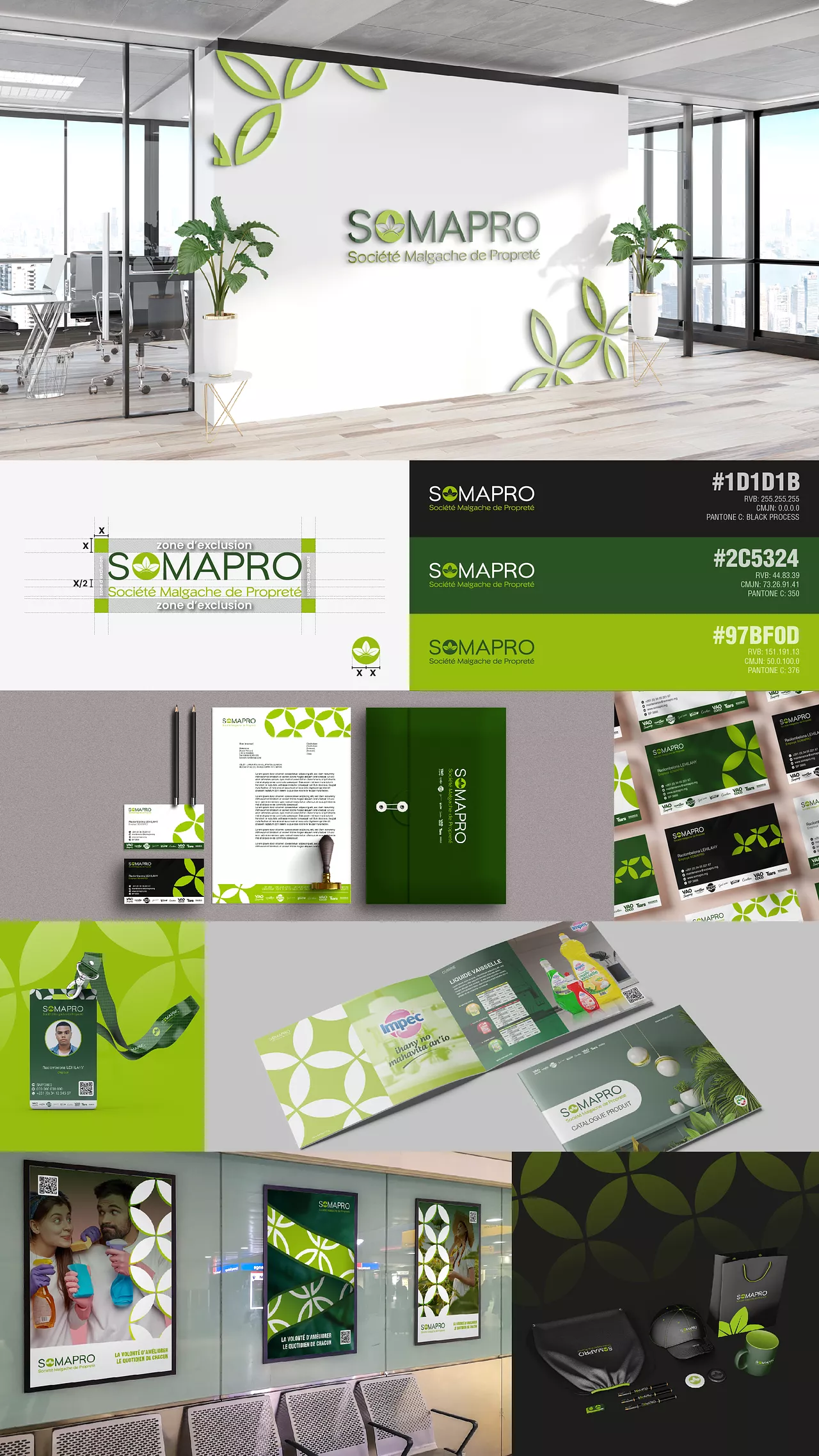 Identité visuelle SOMAPRO par Miguel_S_Nemo