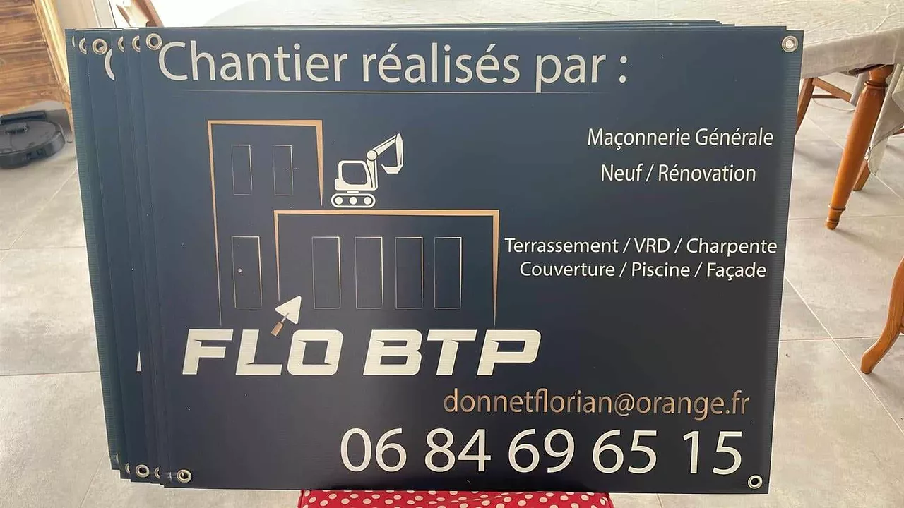 PANCARTE CHANTIER par Aurelie_Design