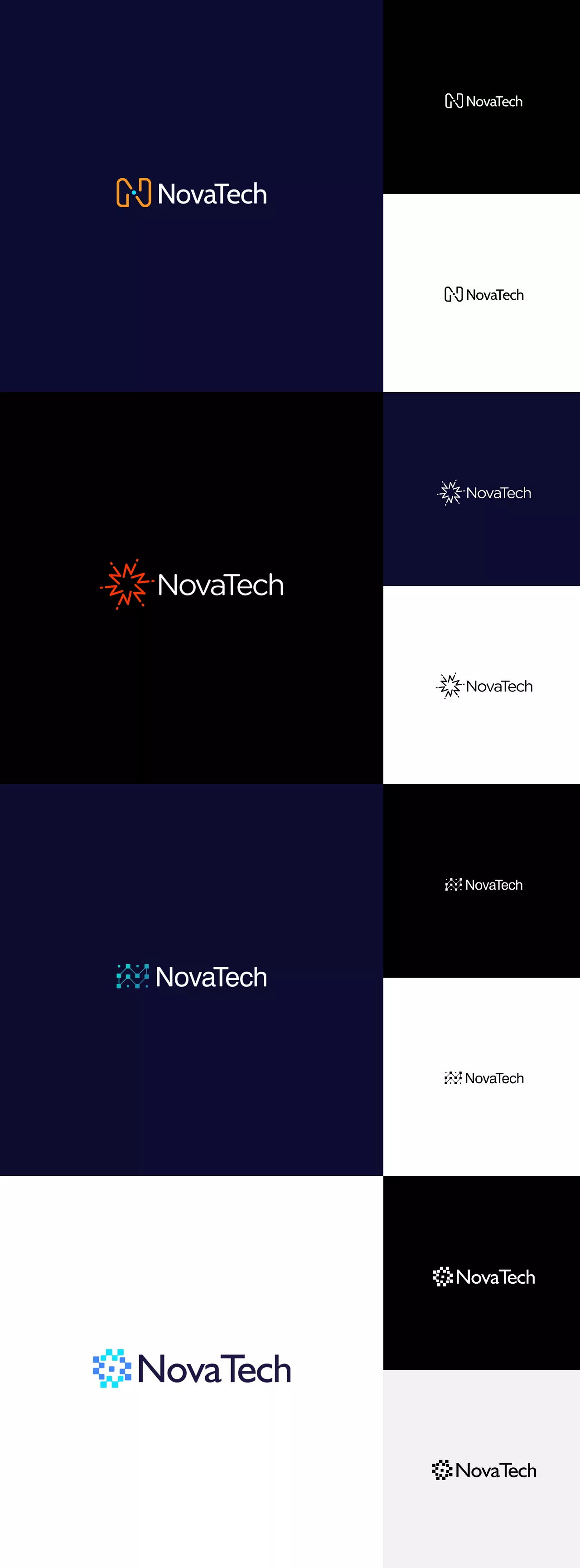 Conception Logo - Novatech par EFFUZION_DESIGN
