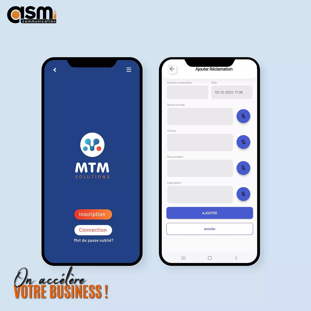 Application mobile MTM Solutions par manelasm