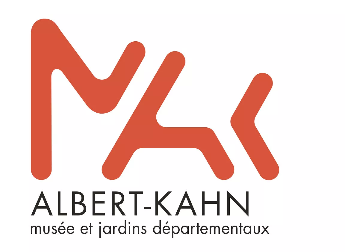 Musée Albert Kahn logo et signalétique par audedo