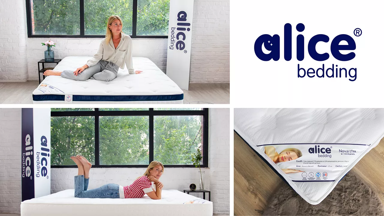 Logo et charte graphique pour Alice Bedding par angelique_trq